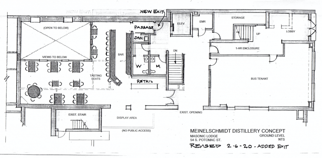Distillery Floor Plan | Bowman Development